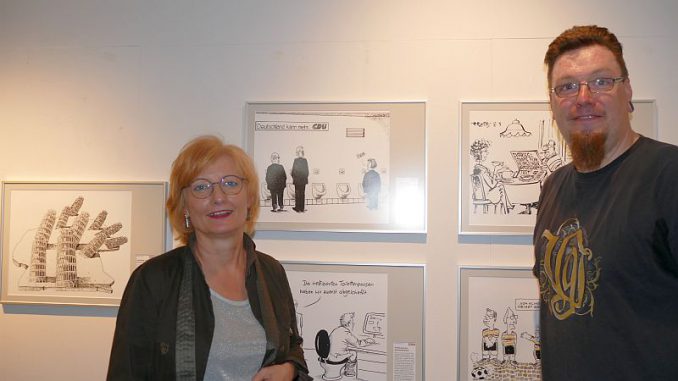 Galerie „sohle 1“ zeigt Karikaturen aus 70 Jahren deutscher ...